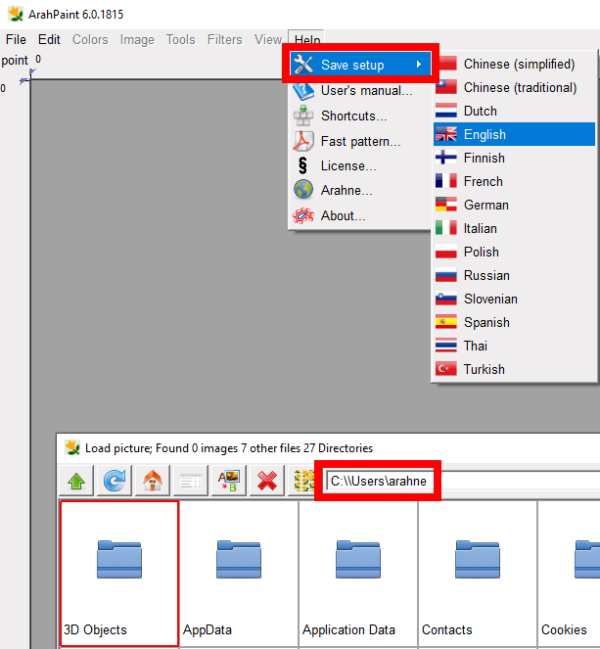 Arahne CAD/CAM for weaving | ArahPaint for Windows